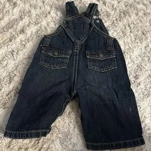 Old Navy | Bottoms | 3m Old Navy Baby Denim Overalls Gender Neutral ...